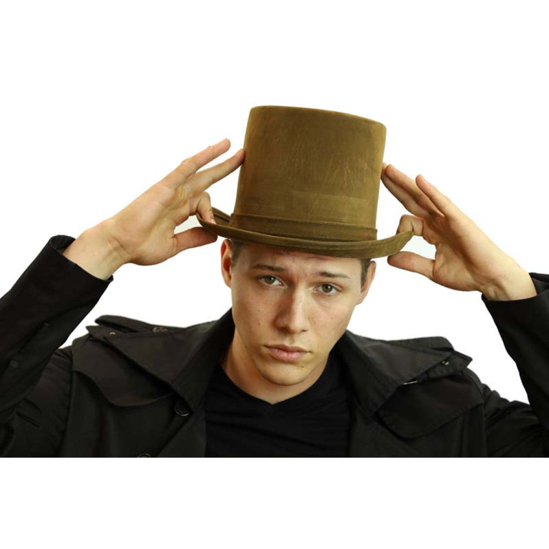 Brown Suede Top Hat | A Chorus Line