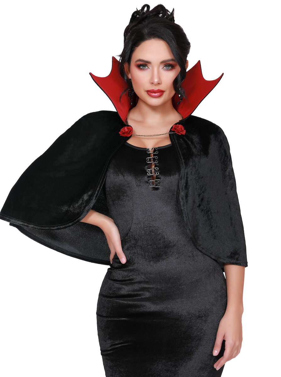Short Velvet Vamp Cape | A Chorus Line